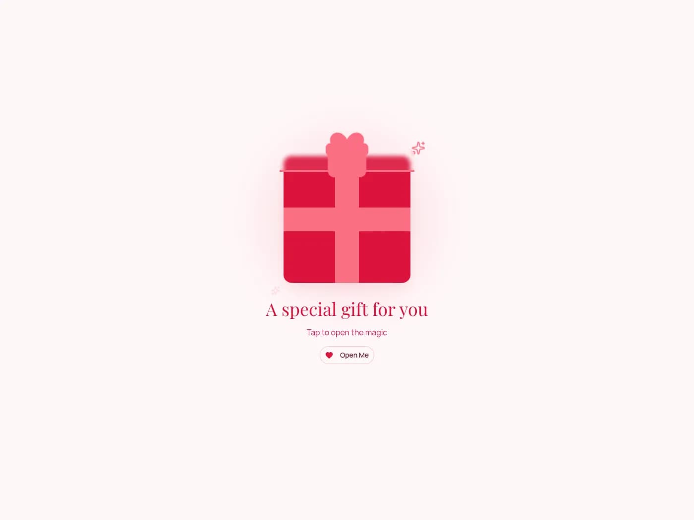 Pink Gift Web App
