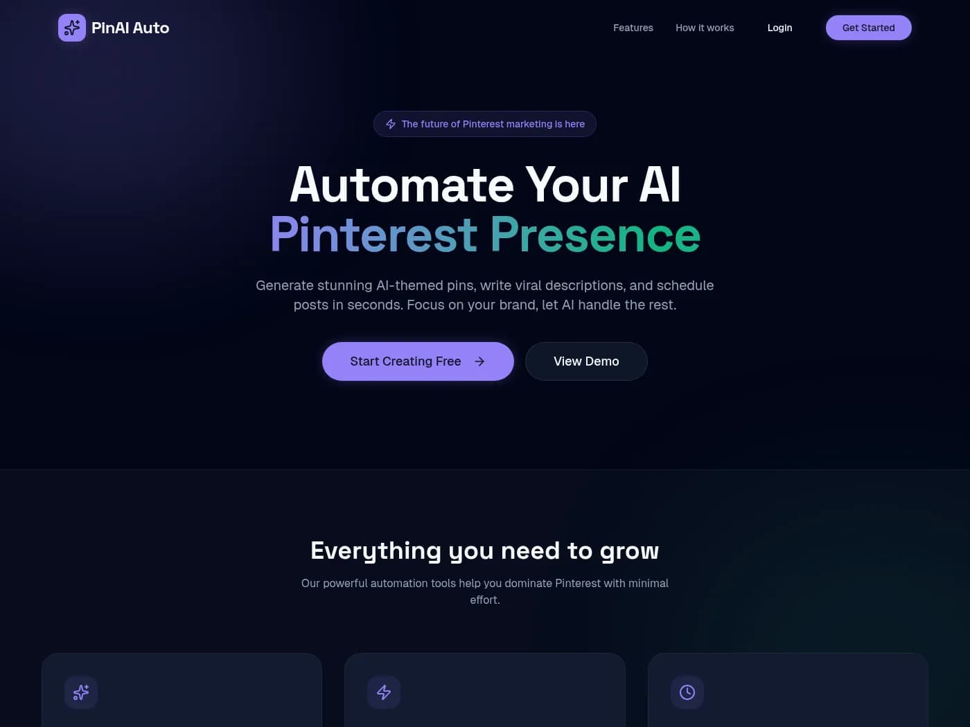 Pinterest AI Post Automator