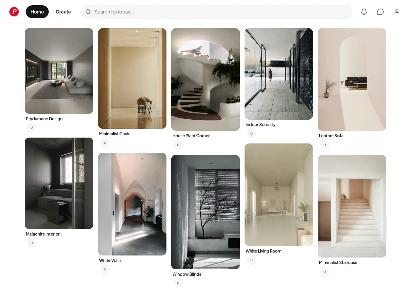 Pinterest Clone Lite