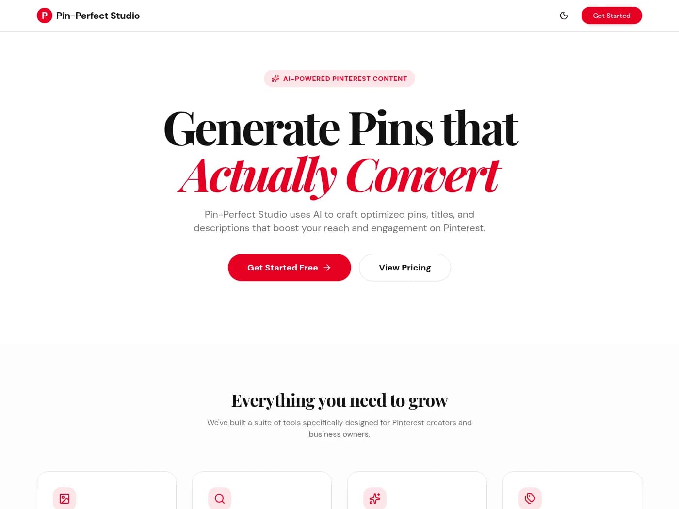 Pin-Perfect Studio