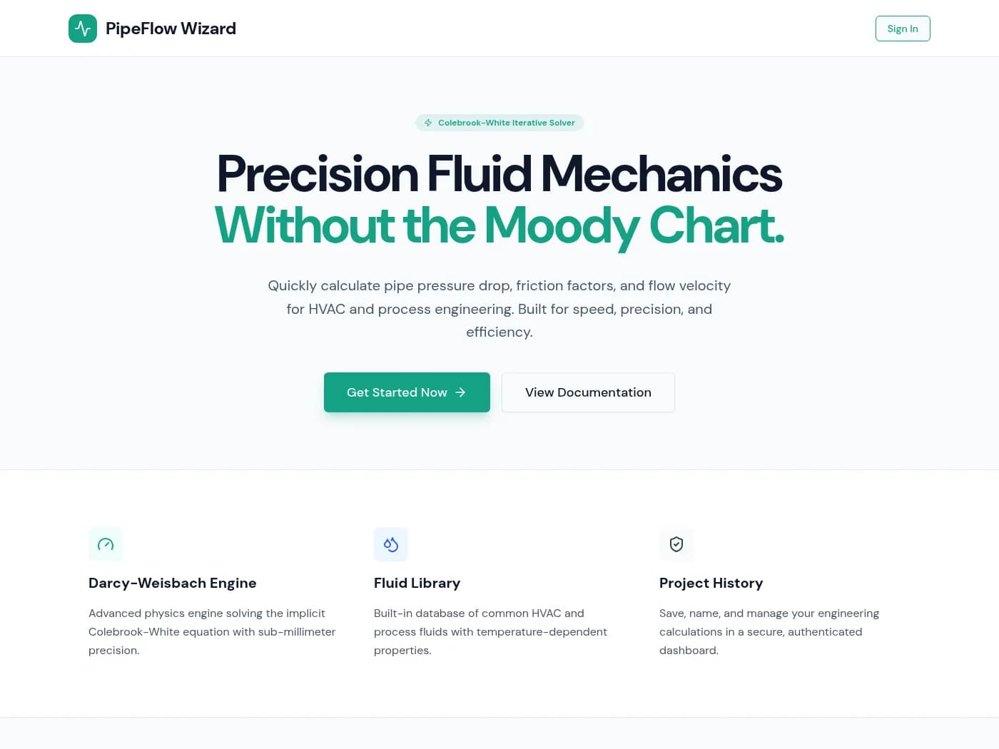 PipeFlow Wizard