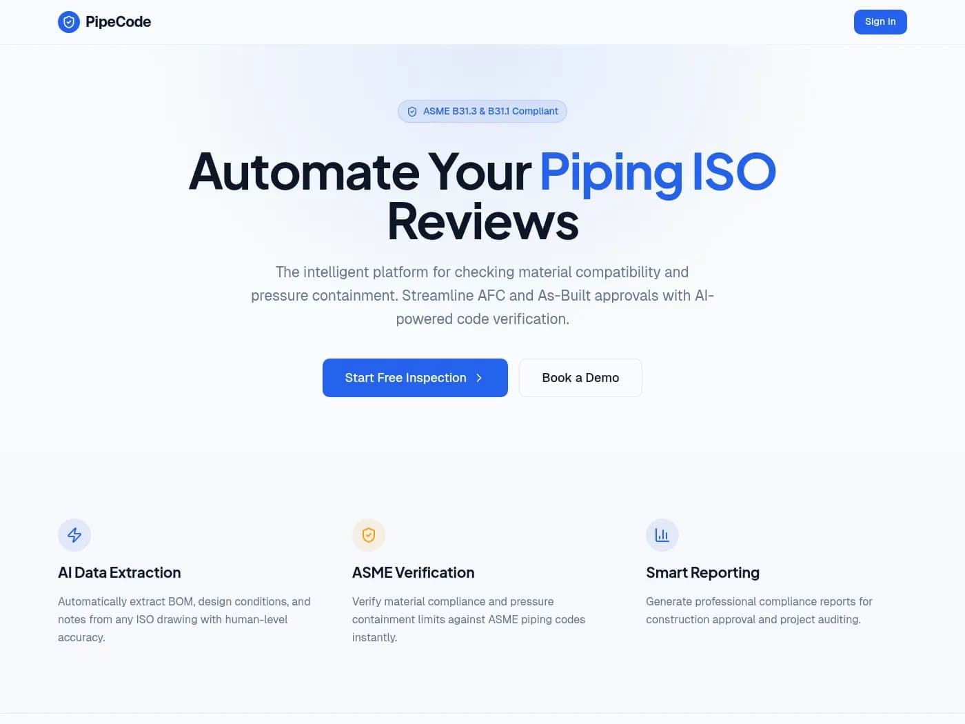 PipeCode Inspector