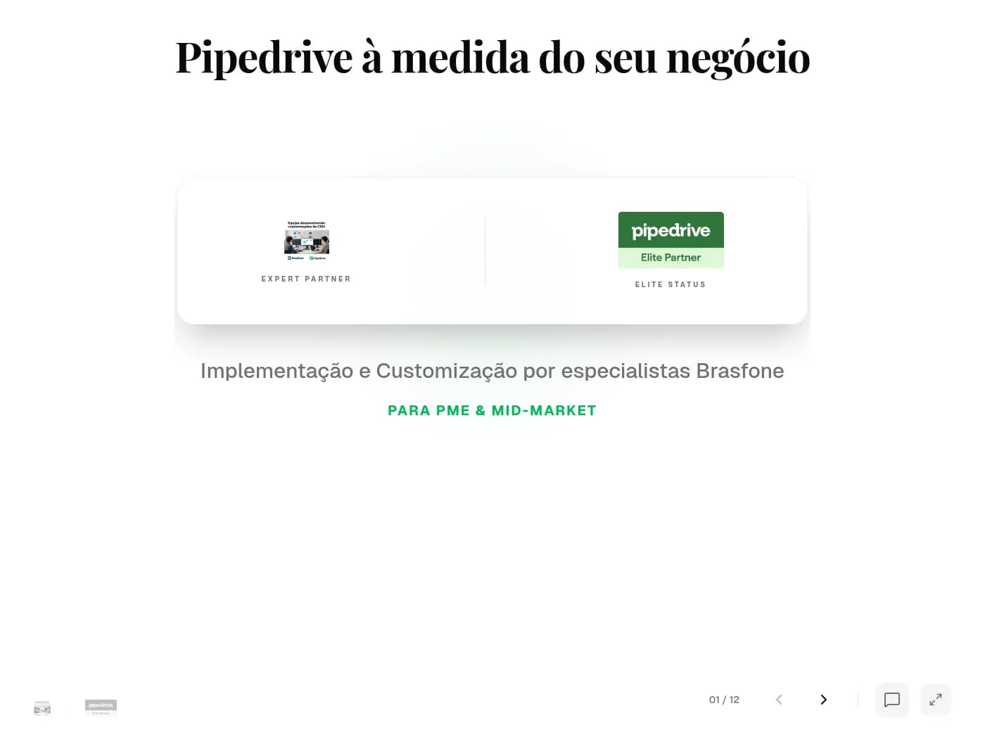 CRM Pipedrive Vendas Deck
