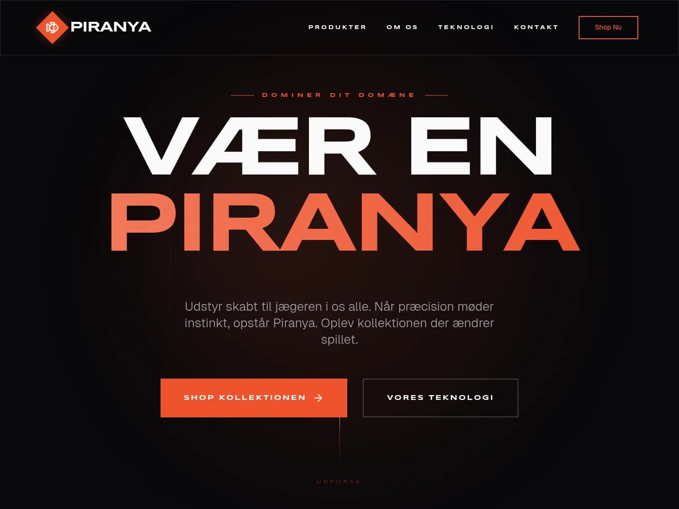 Piranya Promo Landing