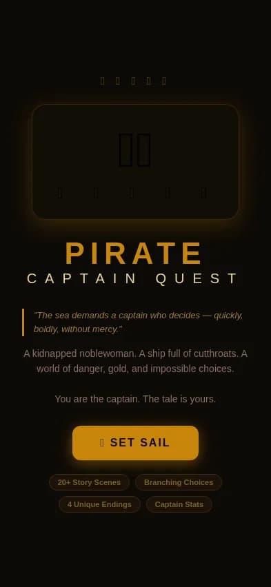 Pirate Captain Quest