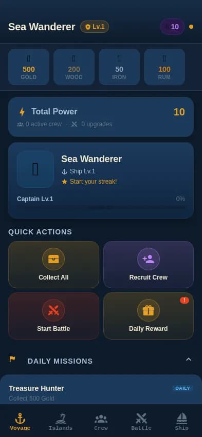 Pirate Idle Saga