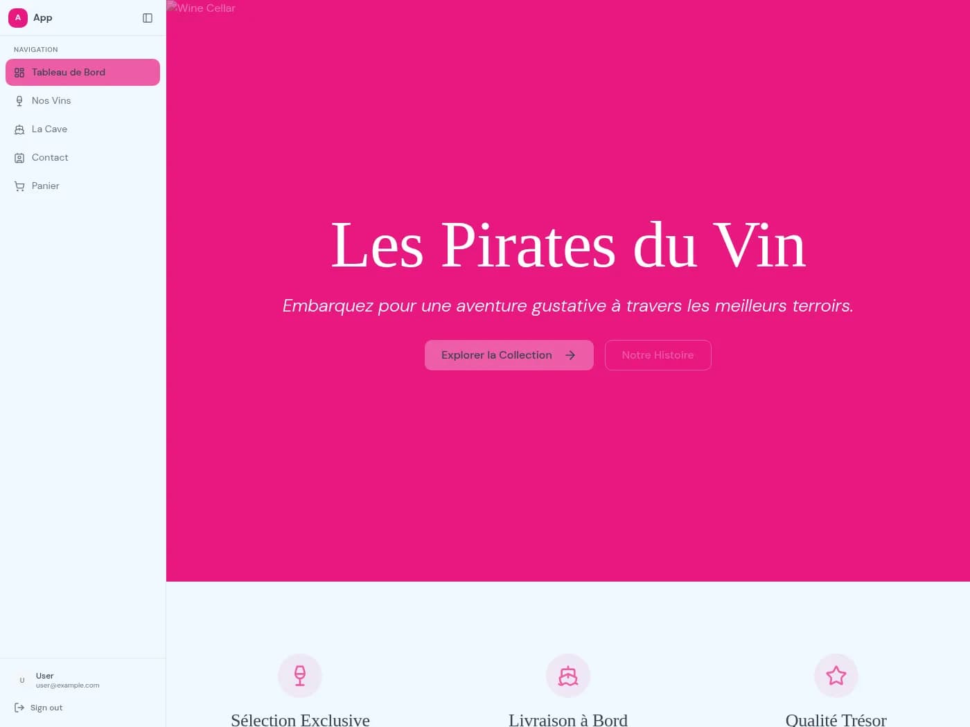Les Pirates du Vin Shop