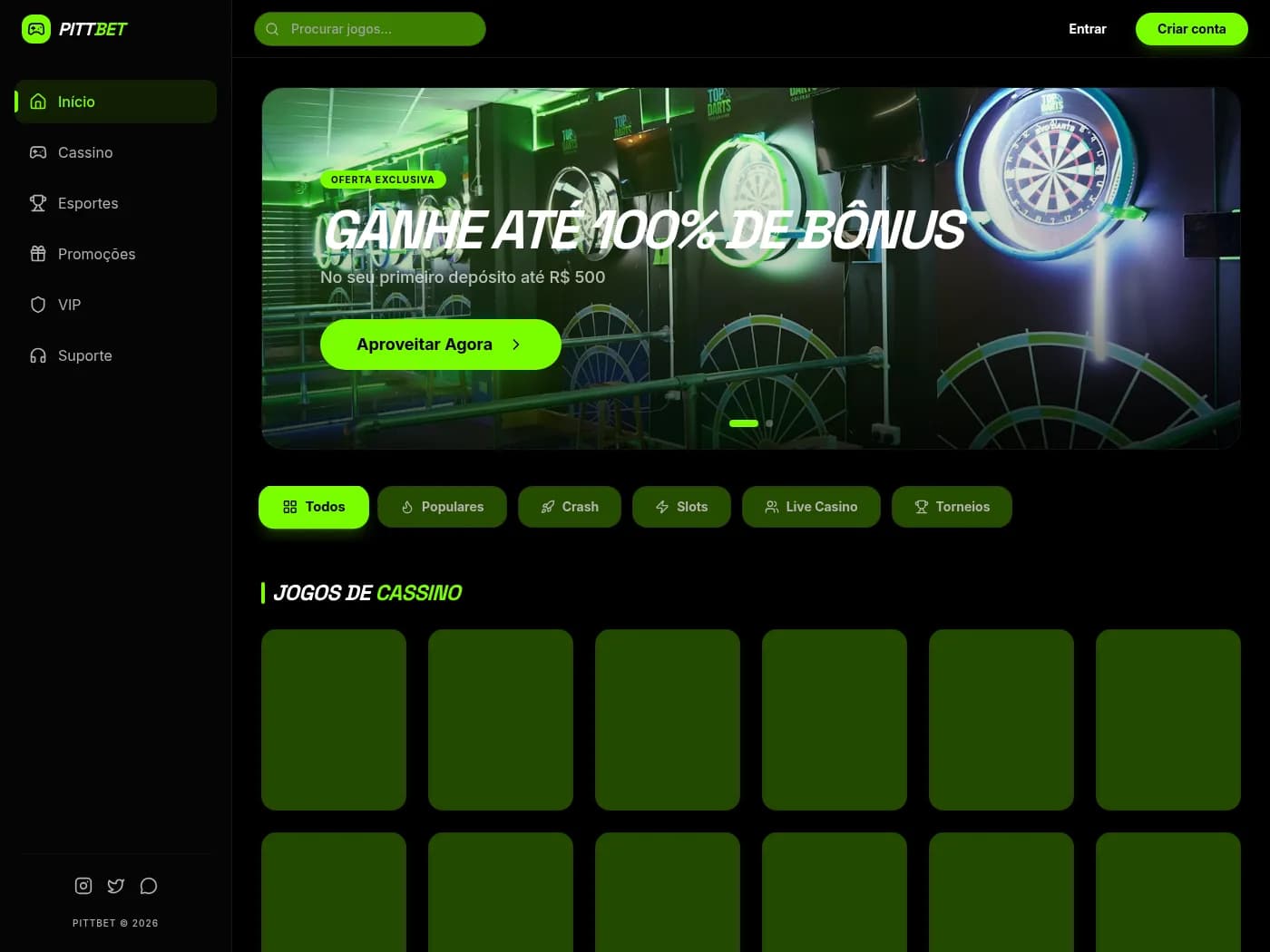 PittBet Casino Clone