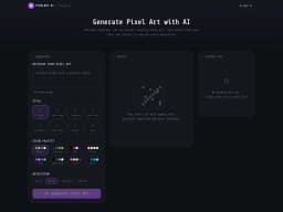 PixelArt AI Creator