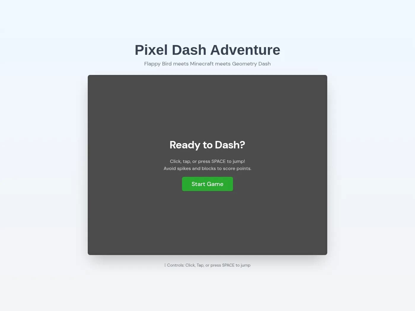 Pixel Dash Adventure