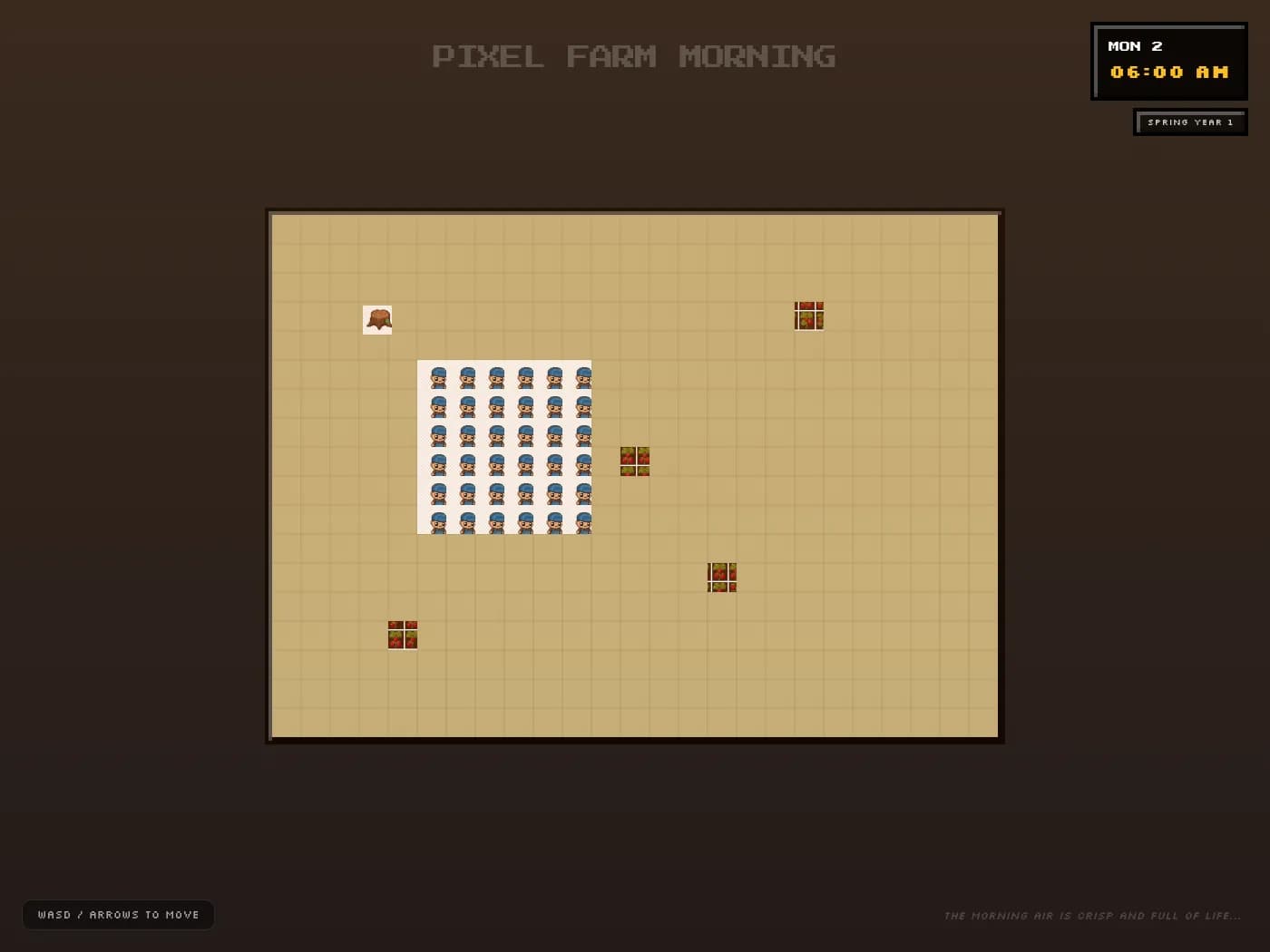 Pixel Farm Morning