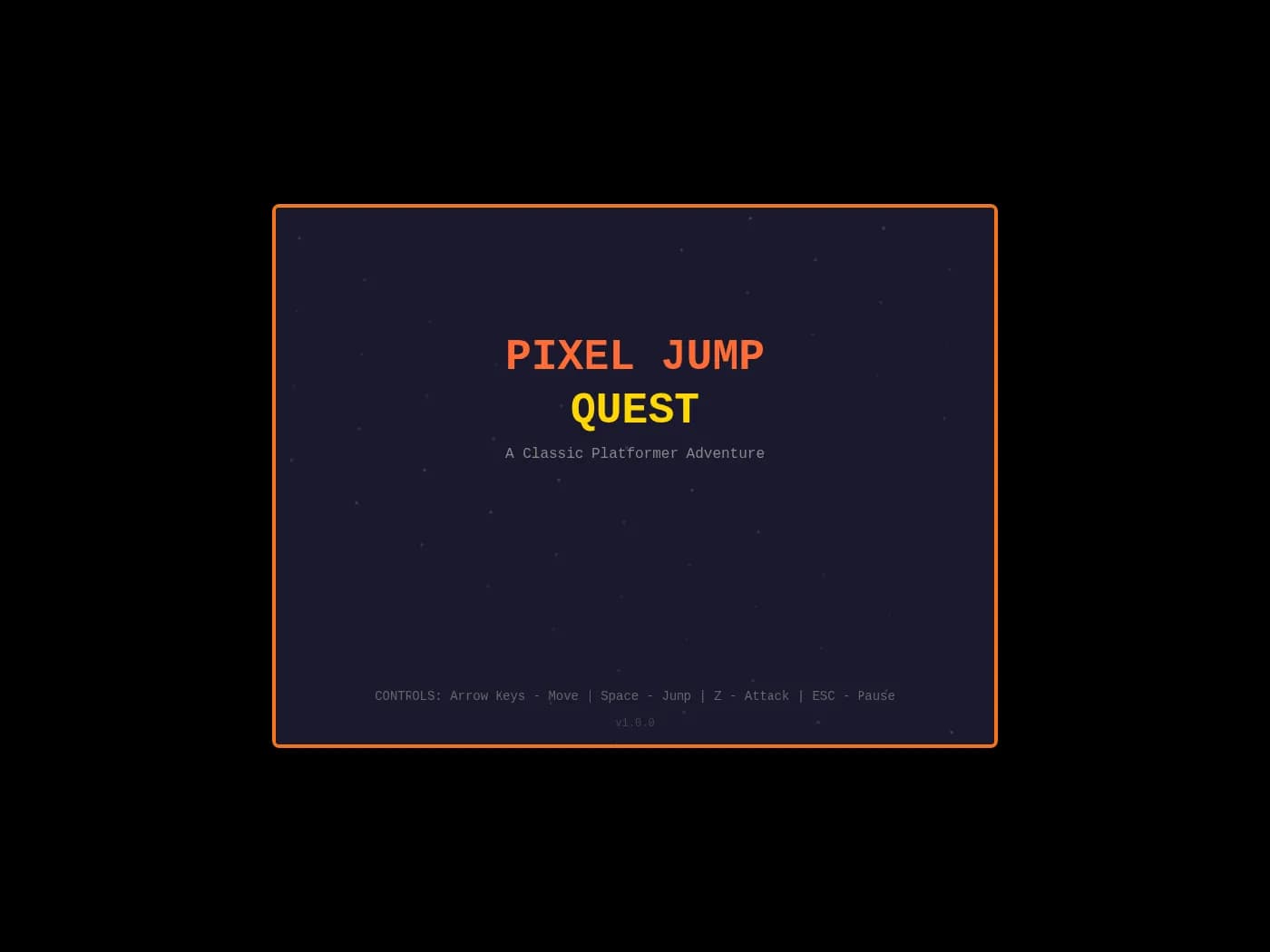 Pixel Jump Quest