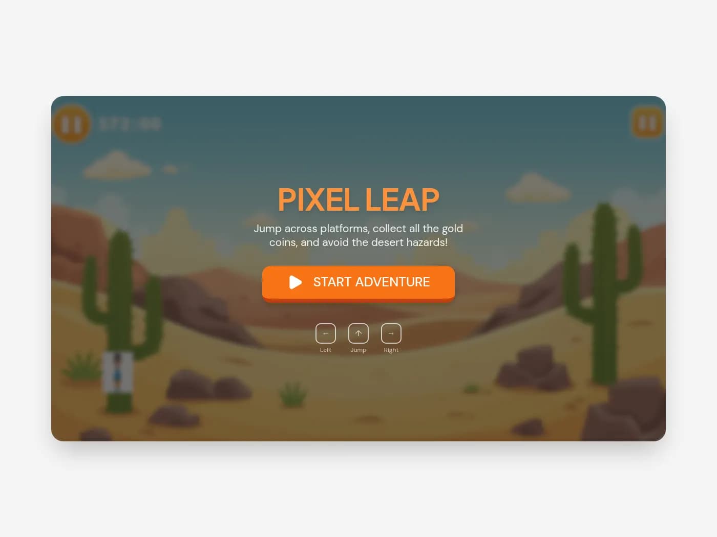 Pixel Leap Platformer