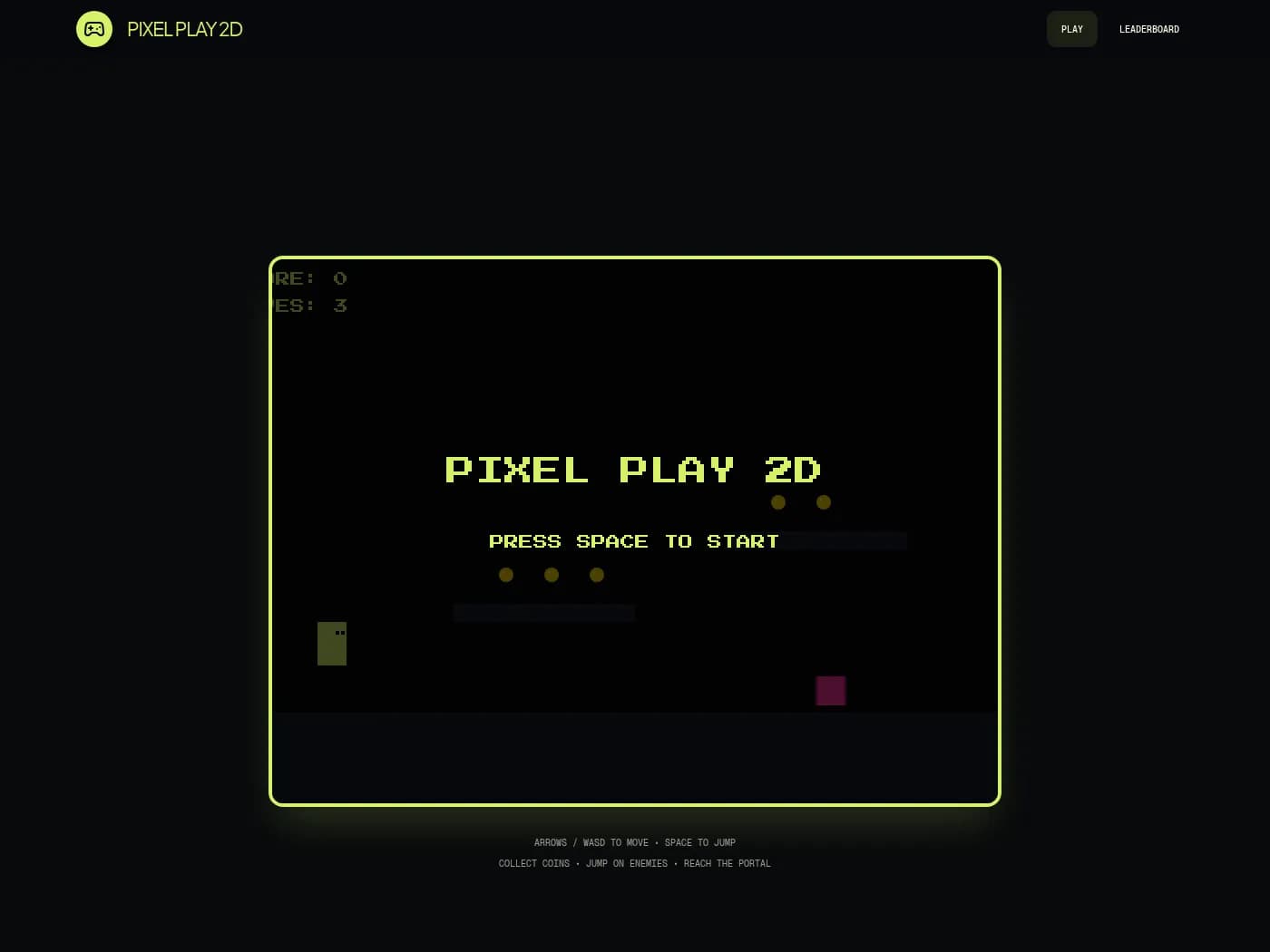 Pixel Play 2D