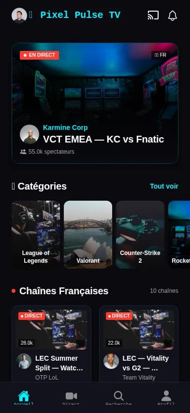 Pixel Pulse TV Hub