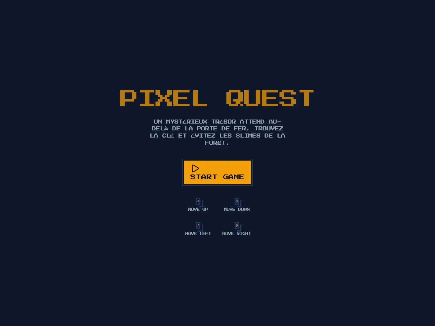 Pixel Quest Game