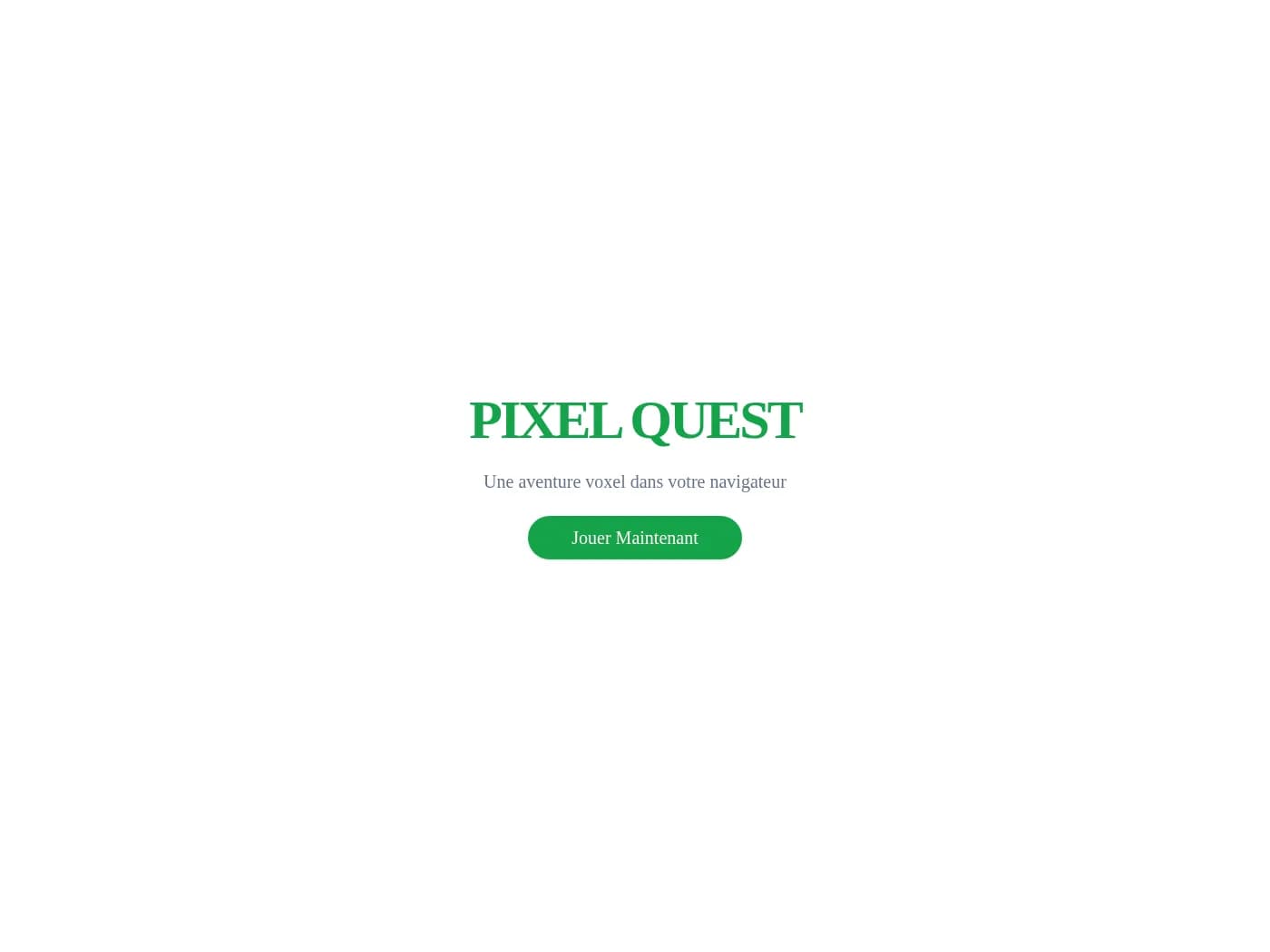 Pixel Quest Game