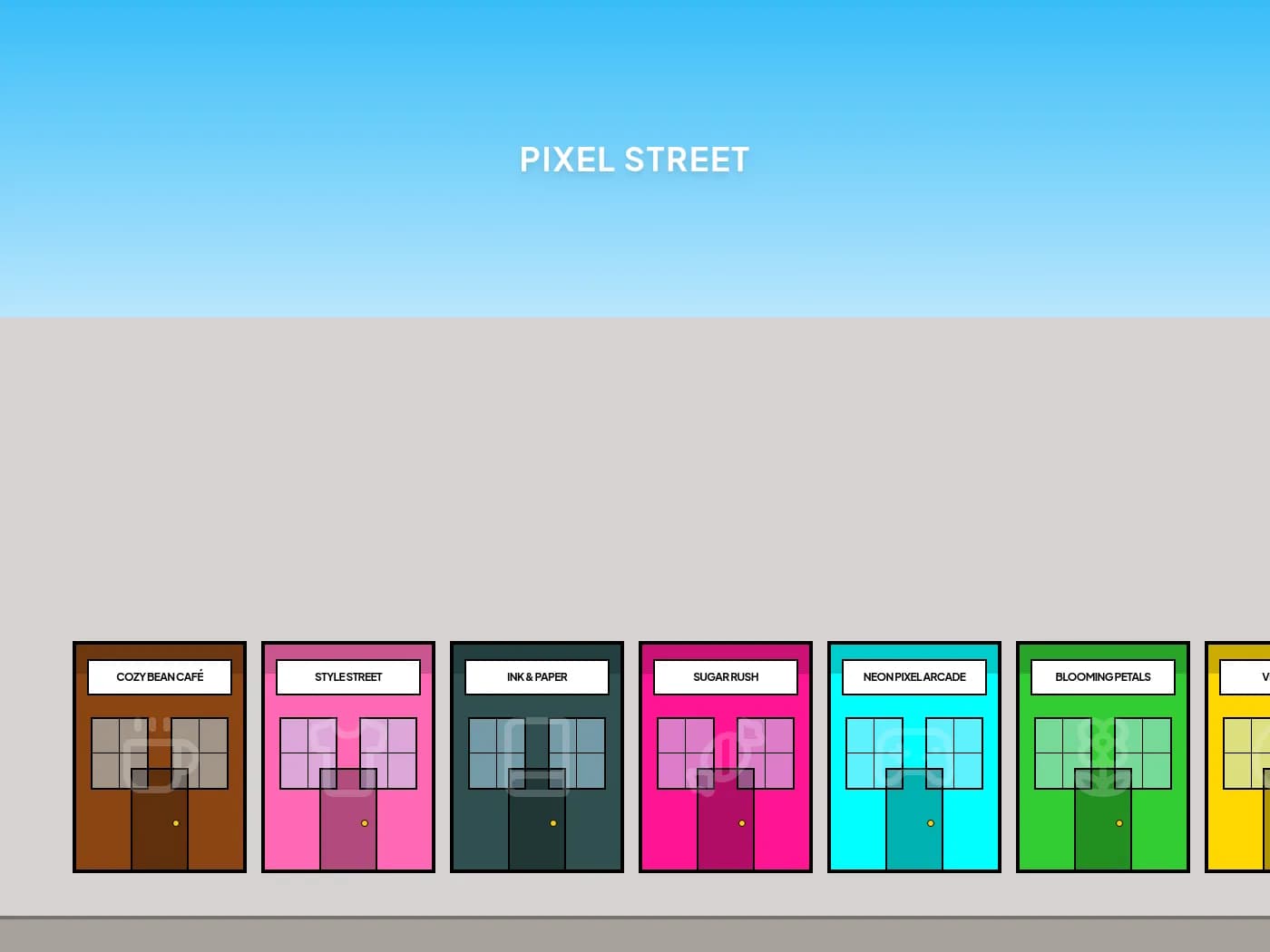 Pixel Storefront Tycoon