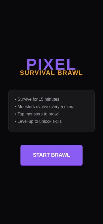 Pixel Survival Brawl