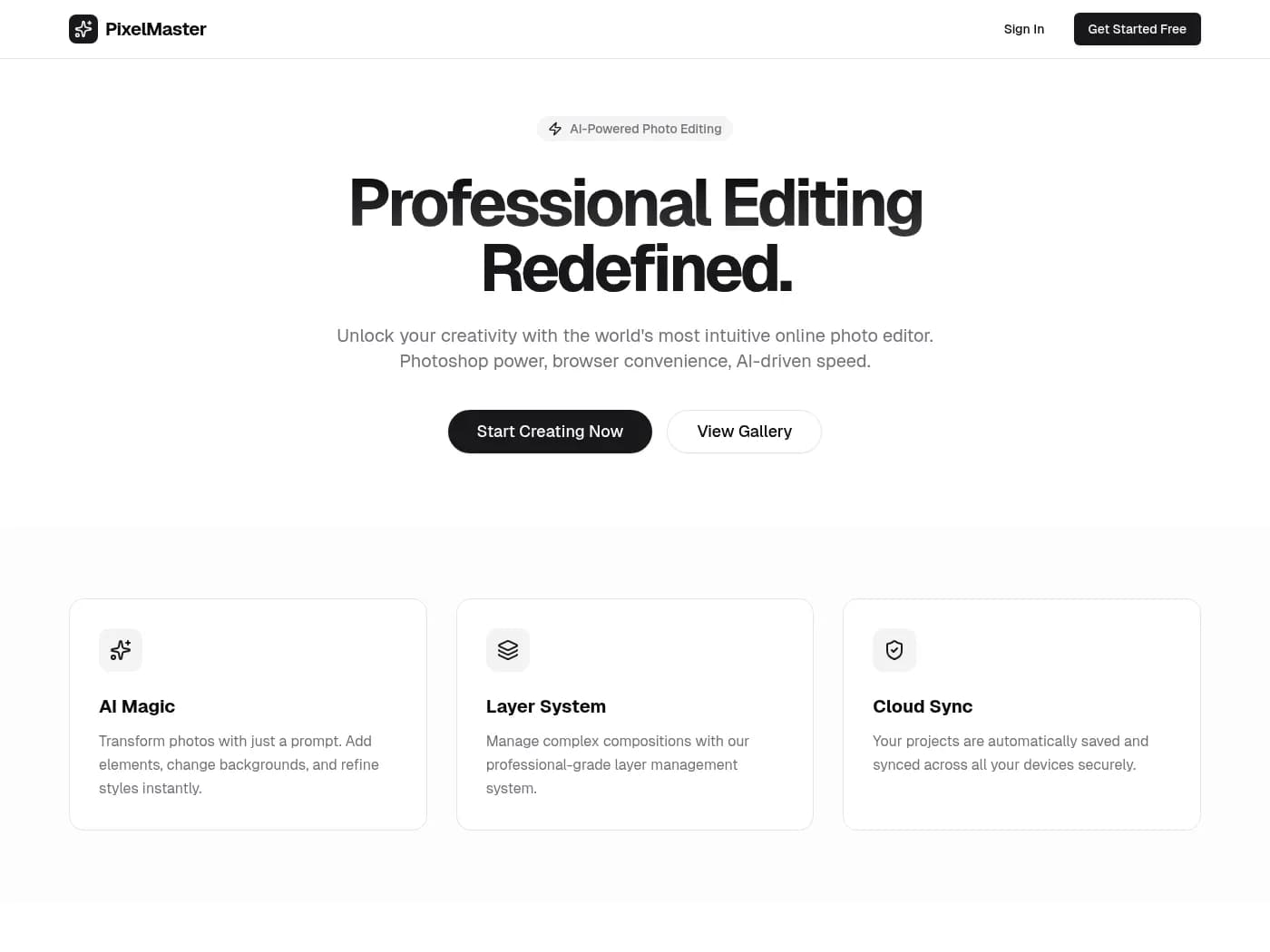 PixelMaster Editor