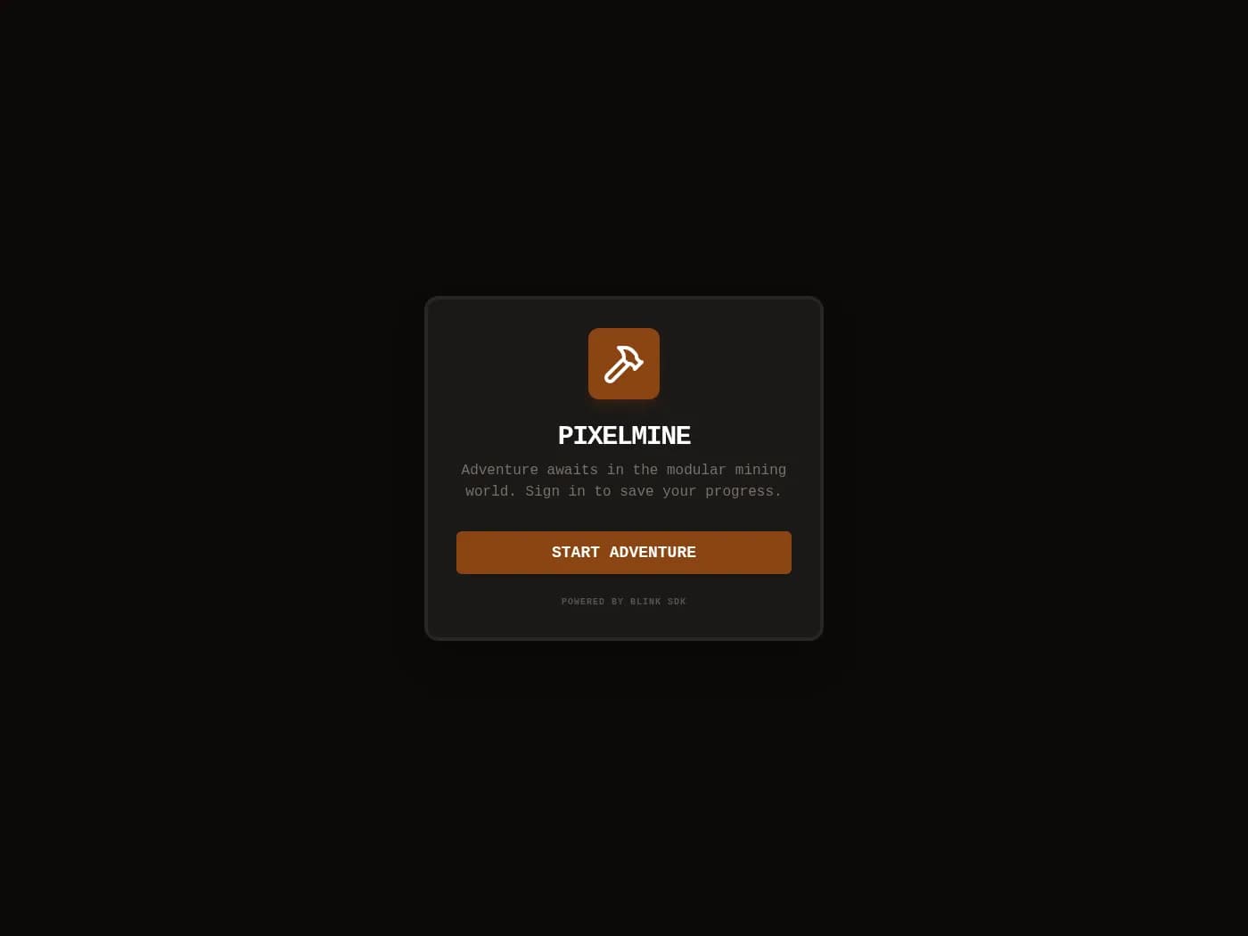 PixelMine Adventure