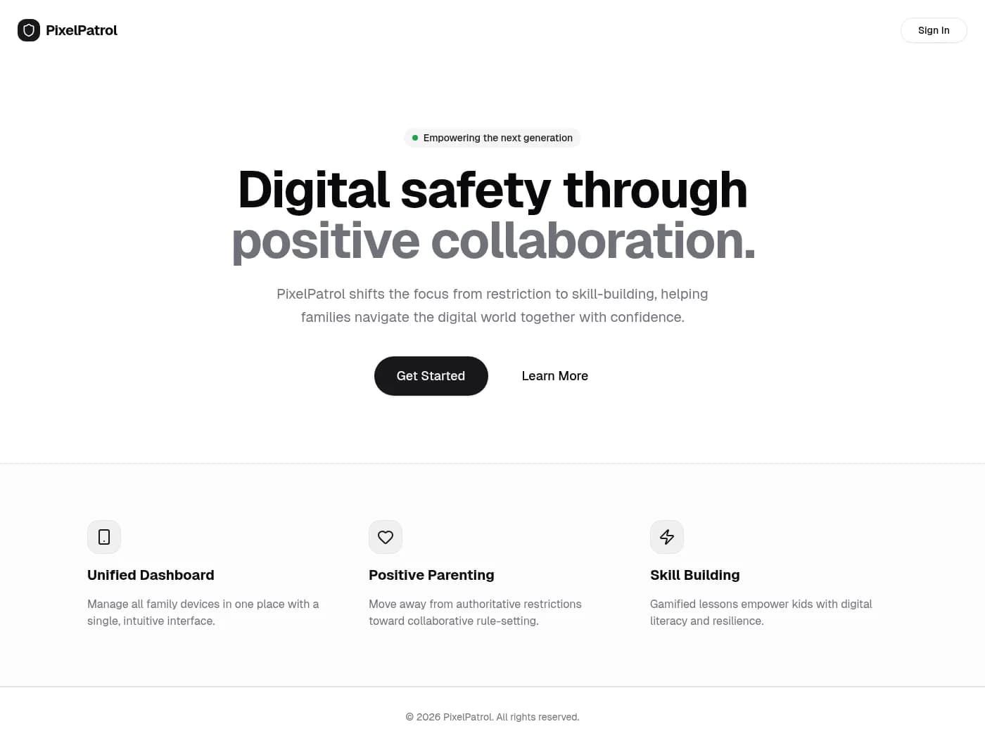 PixelPatrol Family Safety