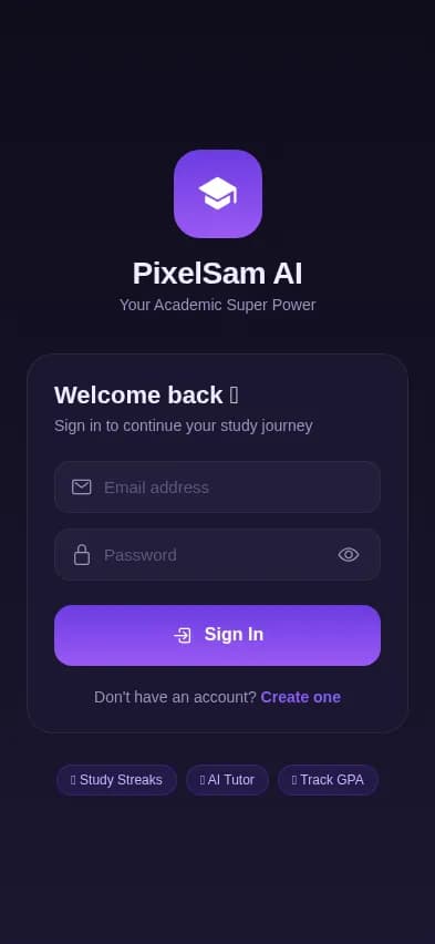 PixelSam AI Study Buddy