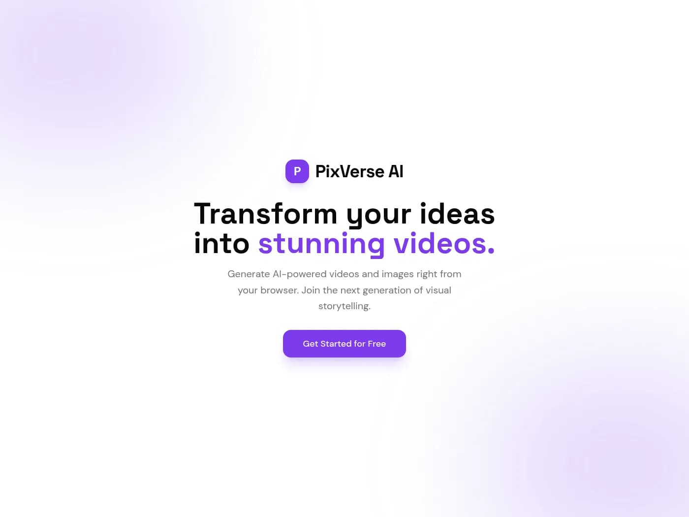 PixVerse AI Clone