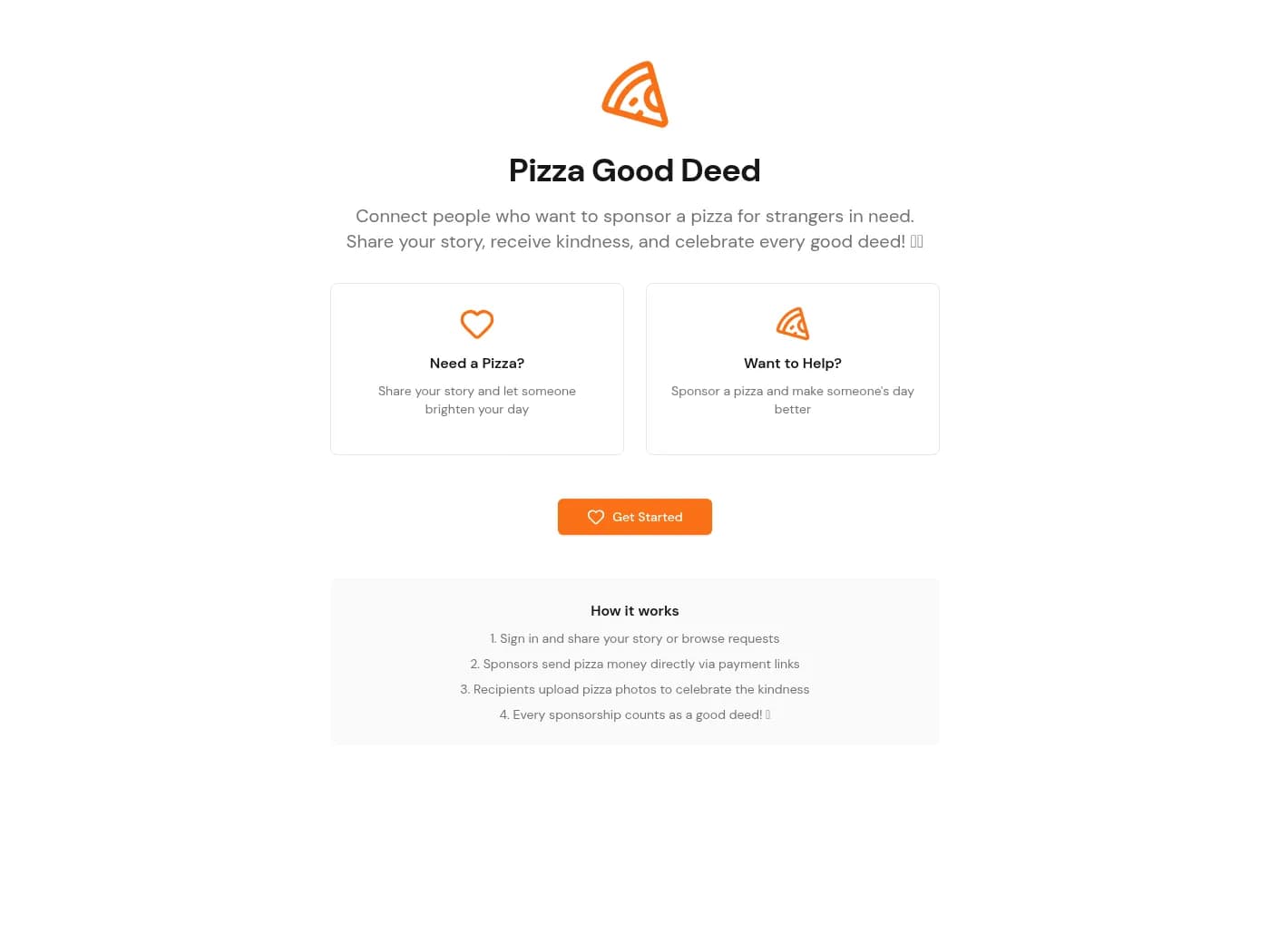 Pizza Good Deed