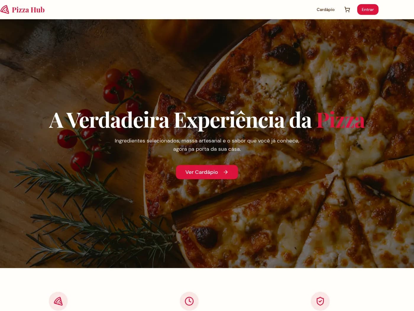 Pizza Hub App