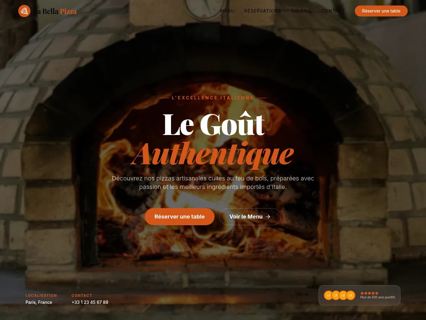 Pizza Bistro Web