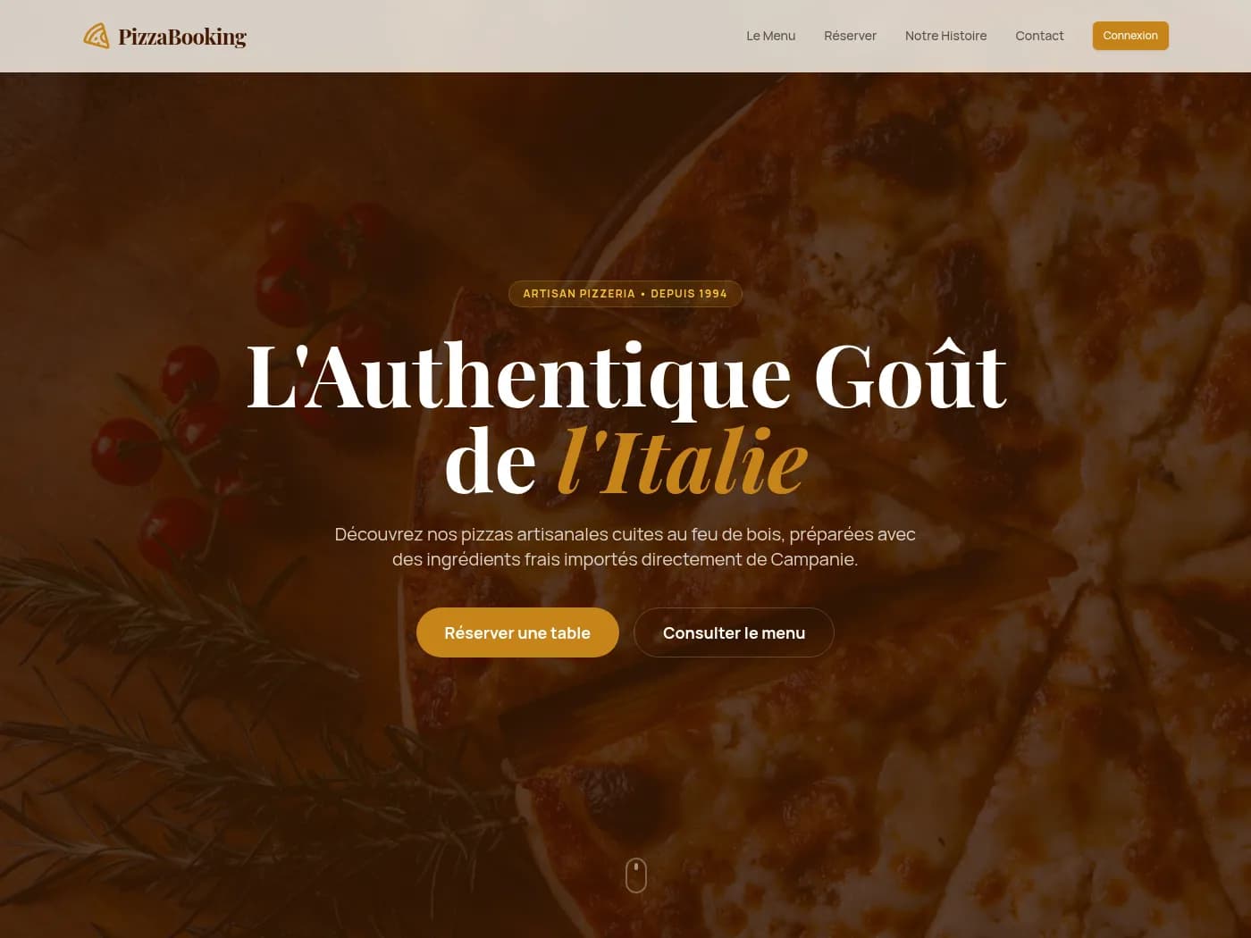 PizzaBooking
