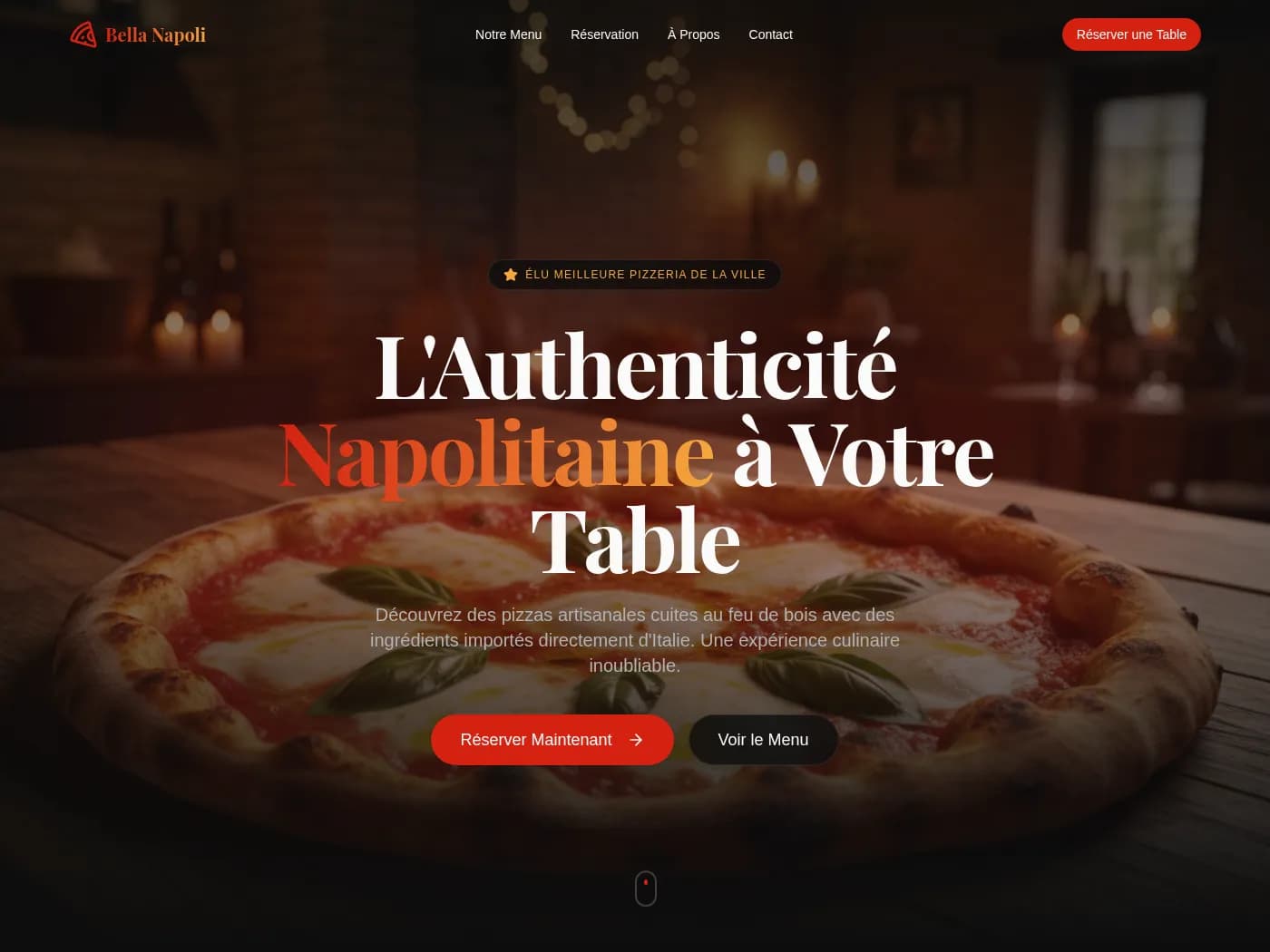Pizza Restaurant Web