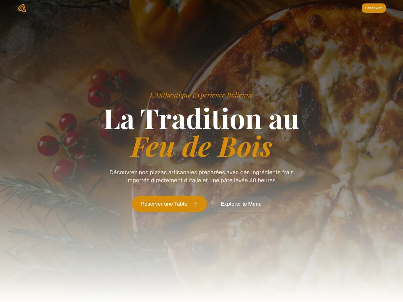 Pizza Restaurant Website