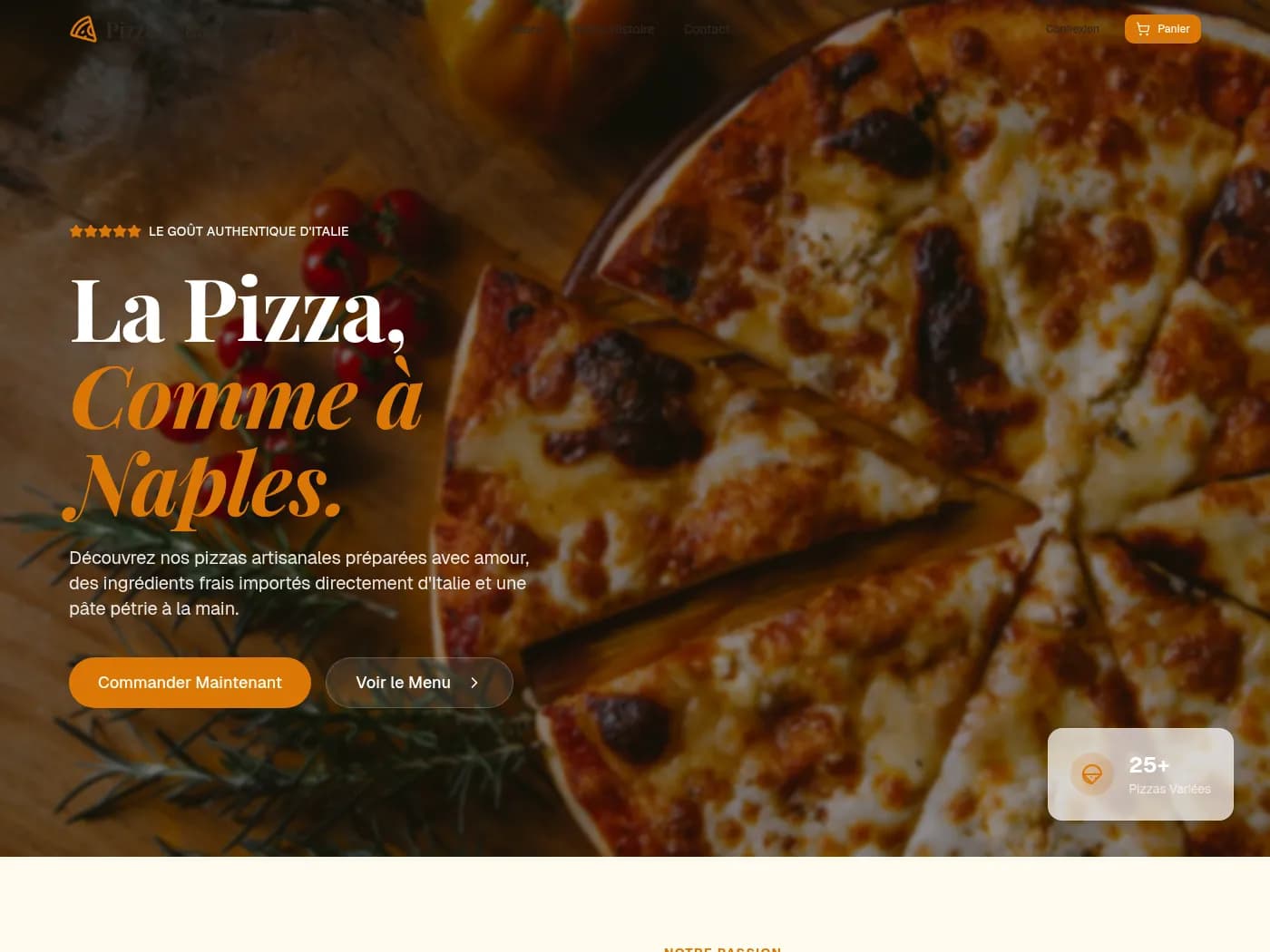 Pizza Restaurant Web