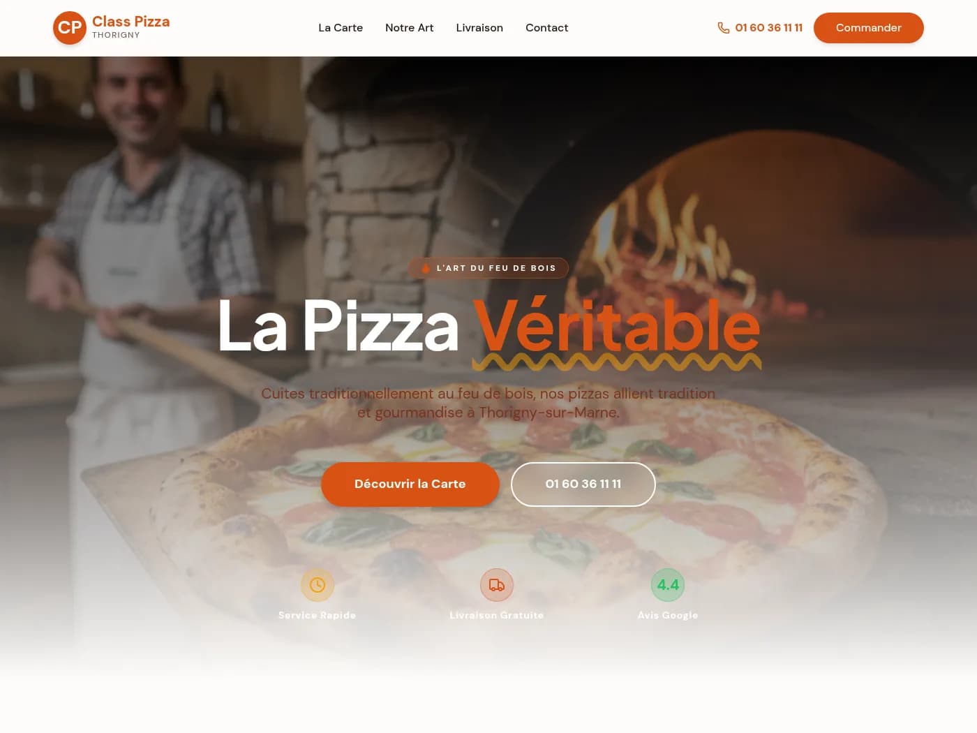 Pizza Fast Vitrine