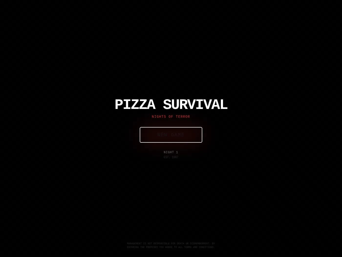 Pizza Survival Nights