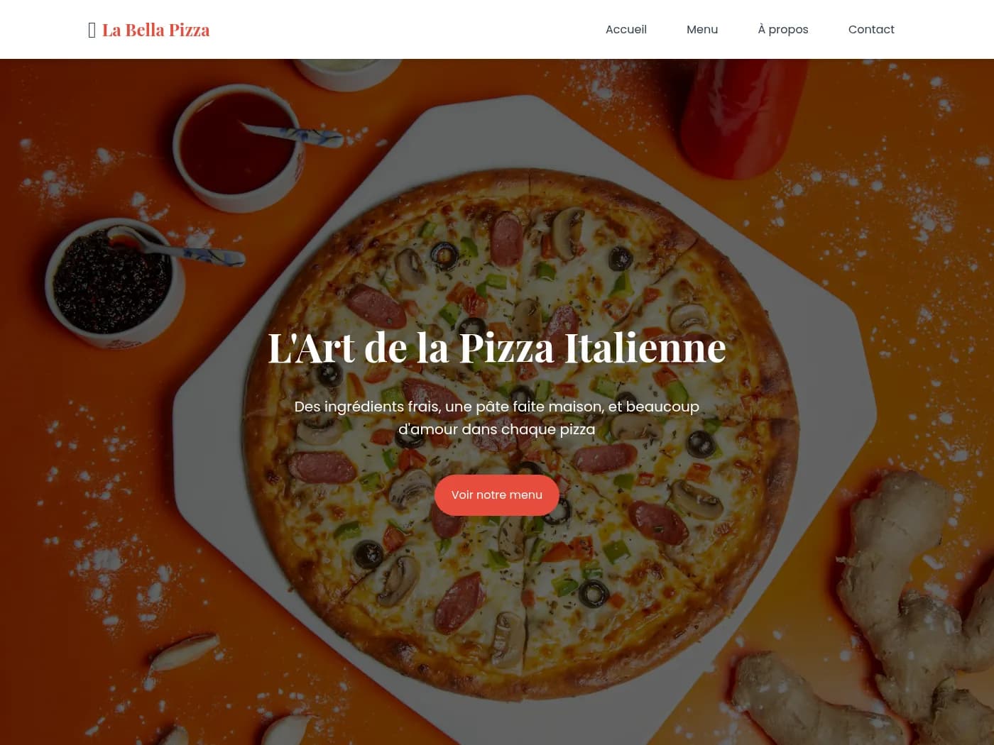 Pizzeria Web Starter