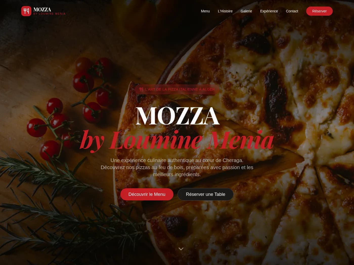 Bella Italia Pizzeria Site