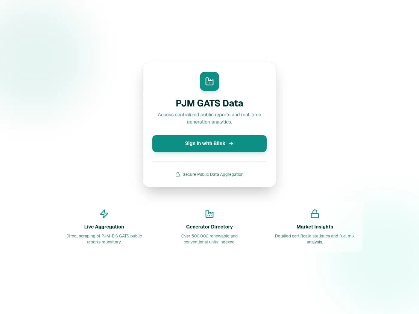 GATS Data Aggregator