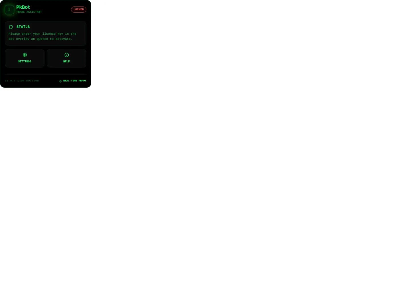 PkBot Trade Assistant