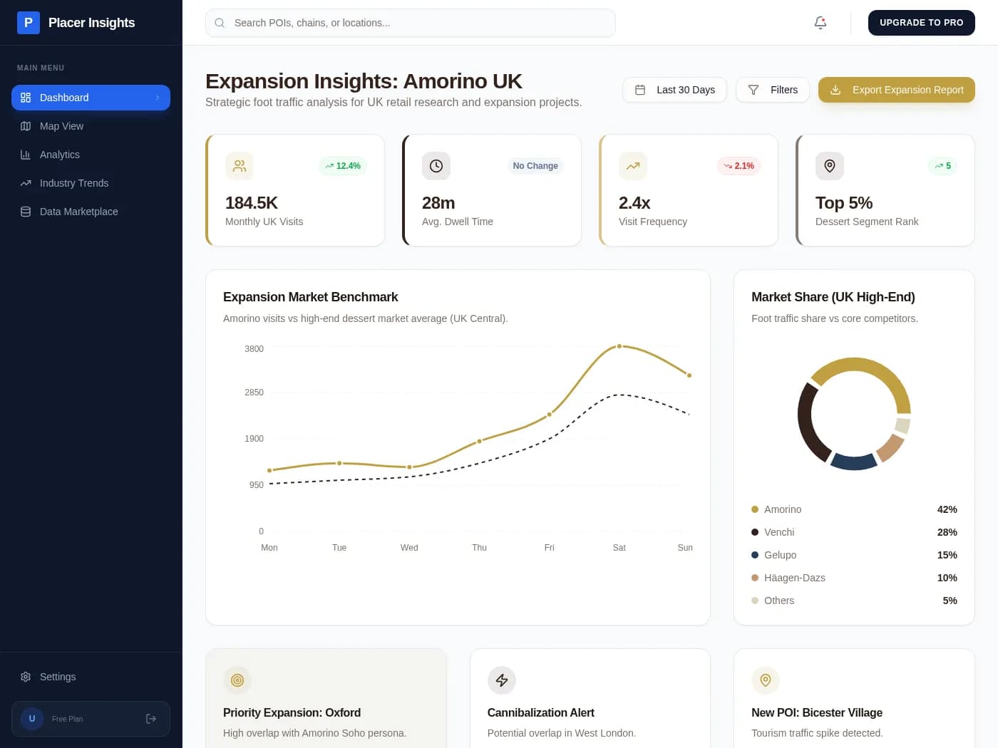 PlacerAI Insights Clone