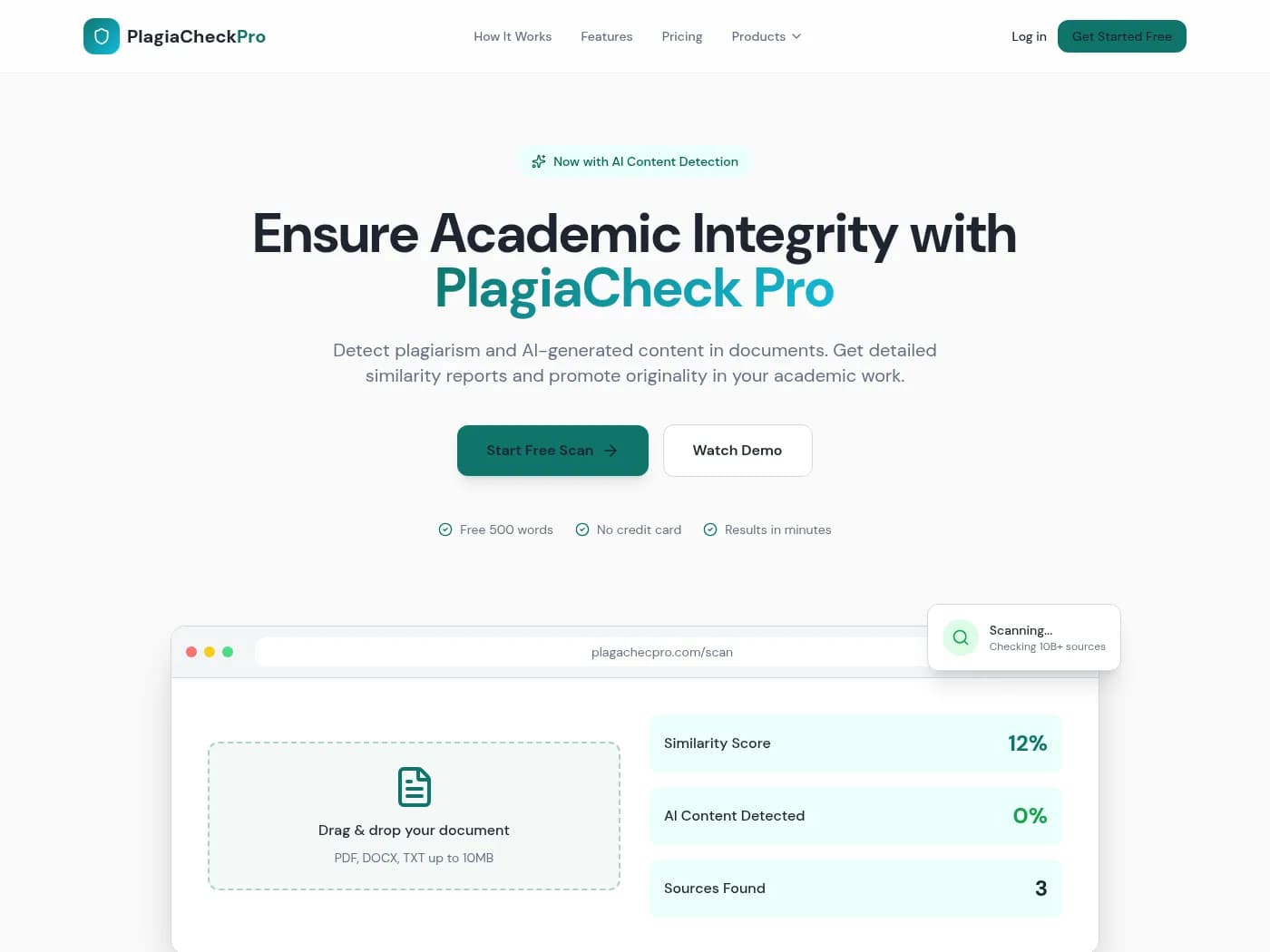 PlagiaCheck Pro
