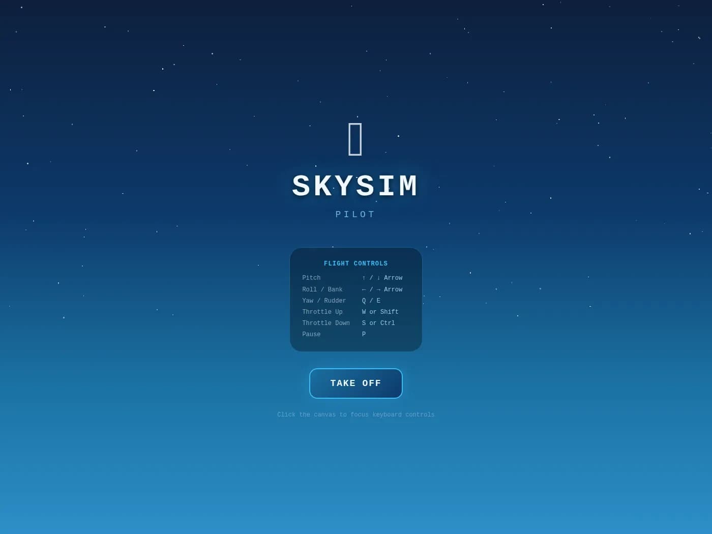 SkySim Pilot