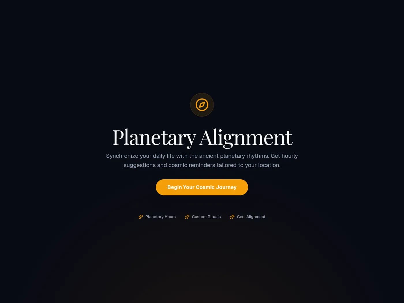 Planetary Alignment App