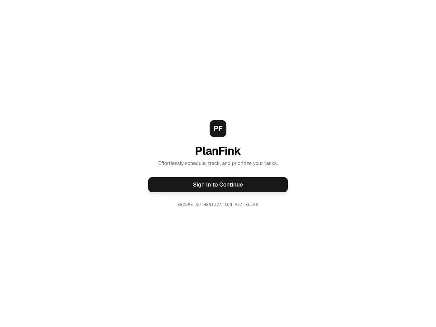 PlanFink Organizer