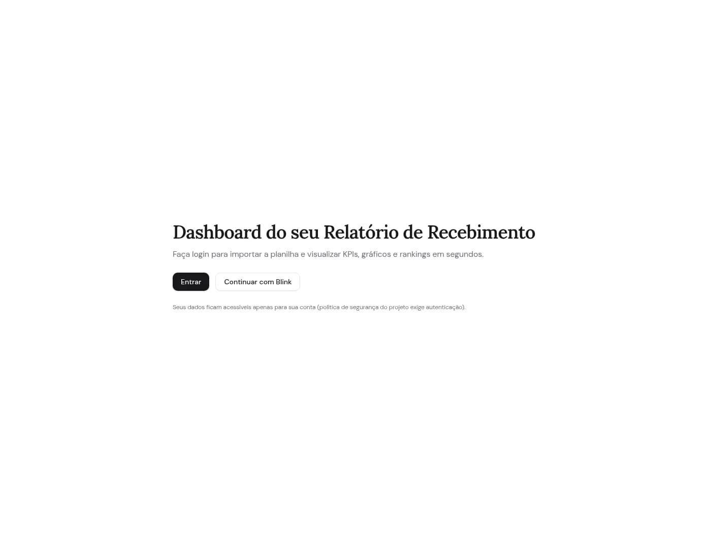 Planilha Insights Dashboard