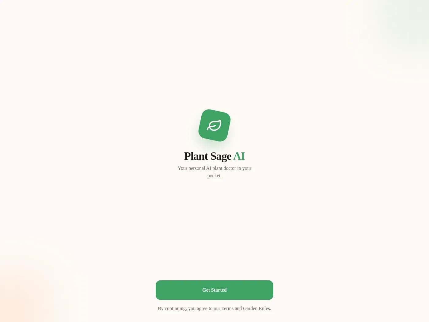 Plant Sage AI