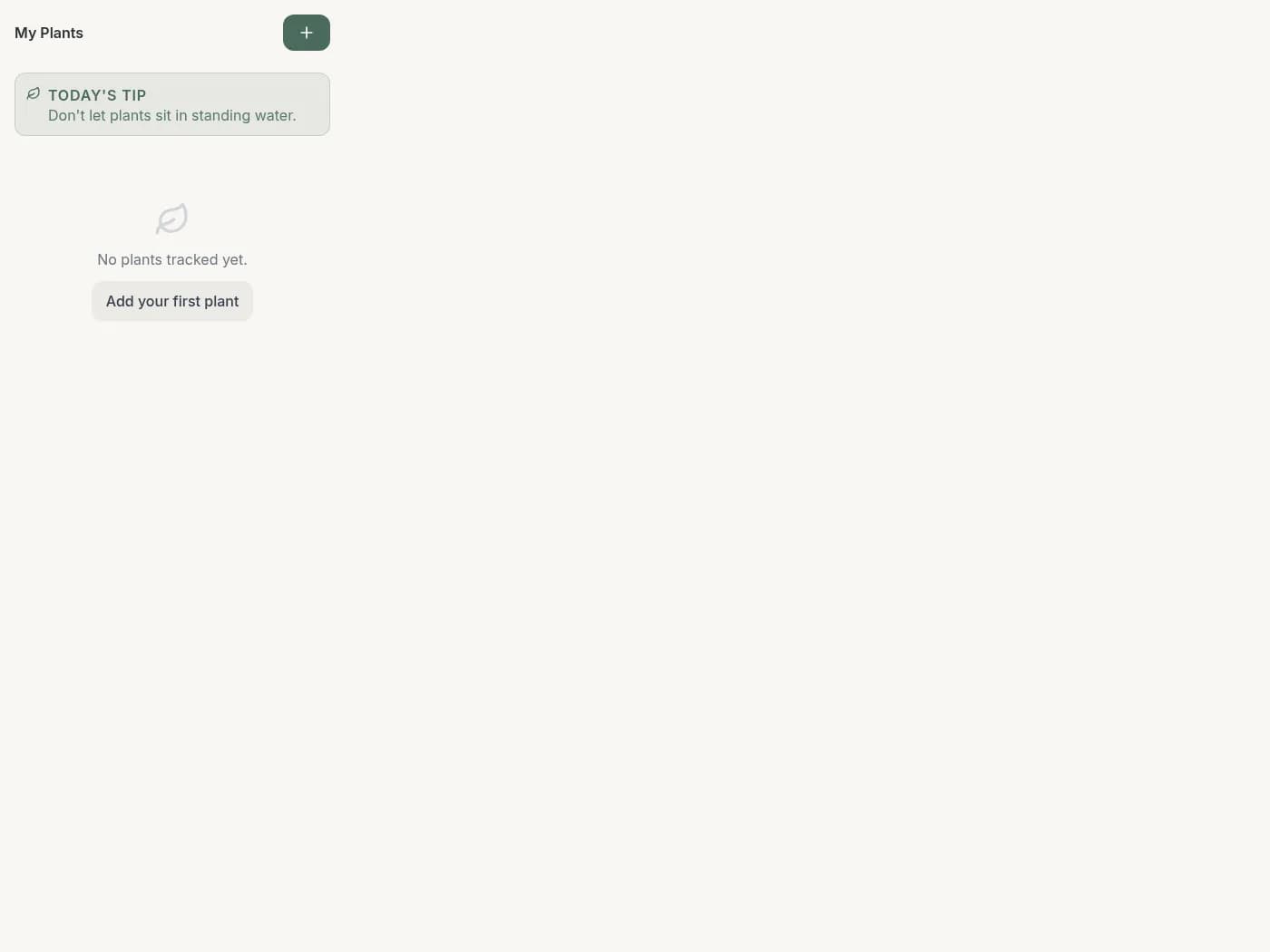 Plant Care Tracker