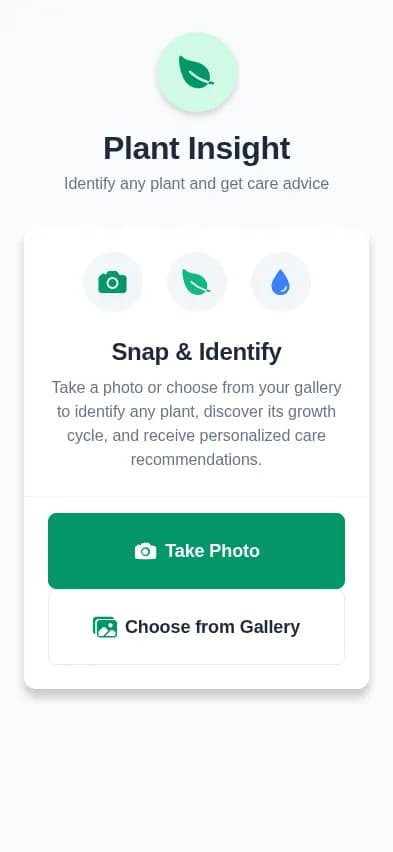 Plant Insight App